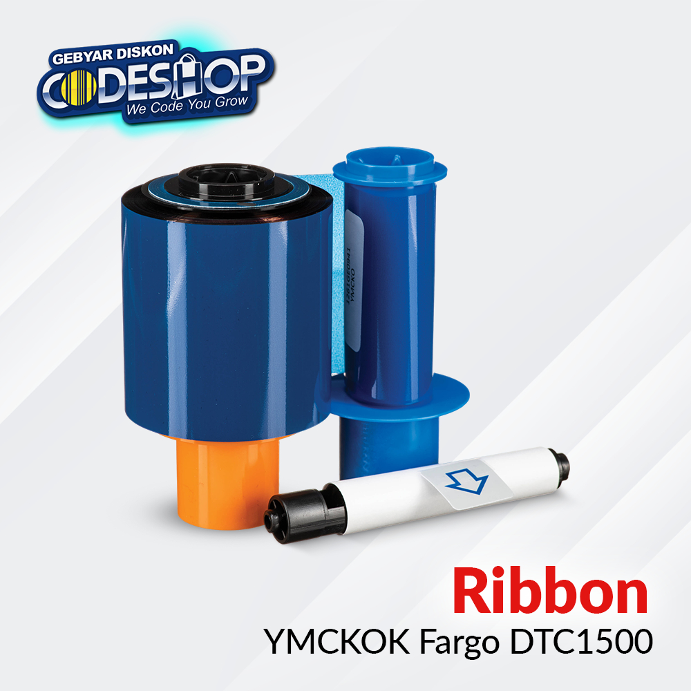 Jual Fargo DTC1500 Ribbon Color YMCKOK 500 Images 045611 Pita Tinta ...