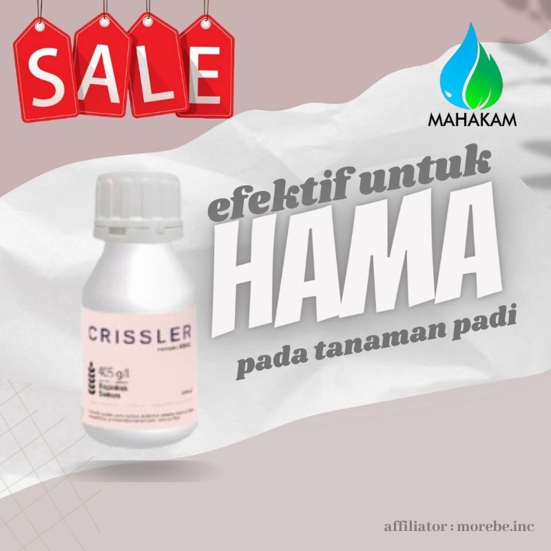 Jual Herbisida Selektif untuk Gulma Tanaman Padi CRISSLER 405 SC 250ml ...
