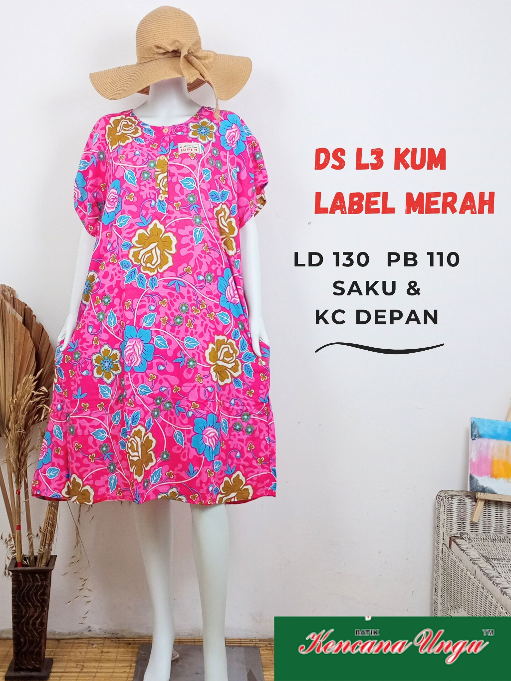 Jual Daster Kencana Ungu JUMBO DS-L3 KUM Asli Original Label MERAH ...
