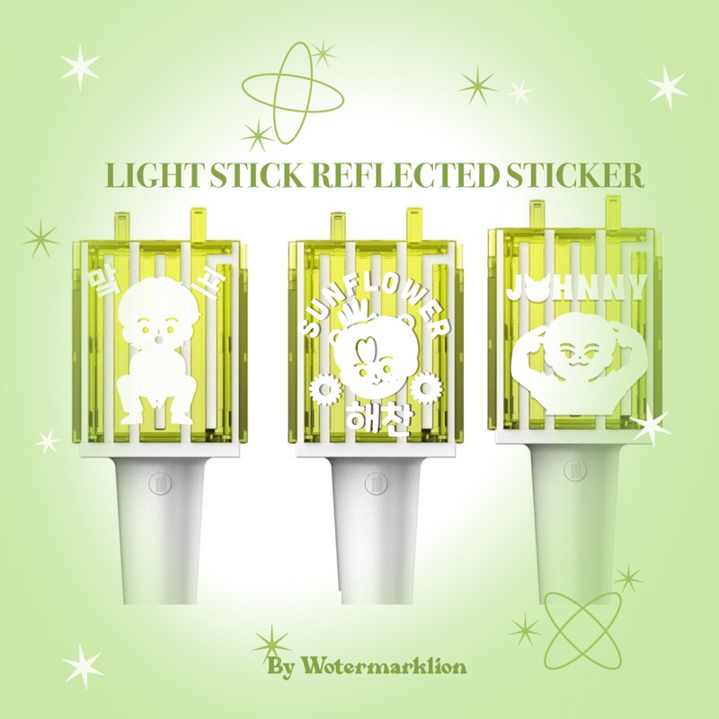 Jual NCT light stick deco reflected sticker | Shopee Indonesia