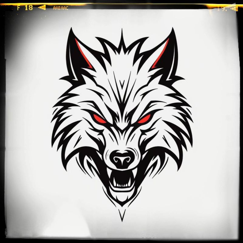 Jual sticker logo srigala vector | Shopee Indonesia