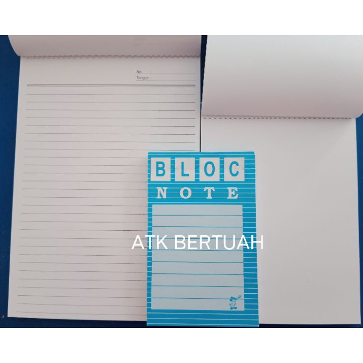 Jual Ready BLOC BLOCK NOTE BUKU NOTES BUKU NOTA SOBEK ATAS BESAR SEDANG ...