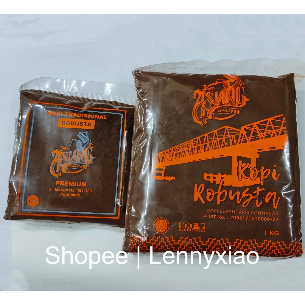 Jual Paket Kopi Bubuk Warung Kopi Warkop Asiang Robusta Premium Khas ...