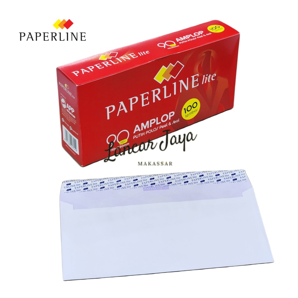 Jual Amplop Paperline 90 lite 70gsm | Shopee Indonesia