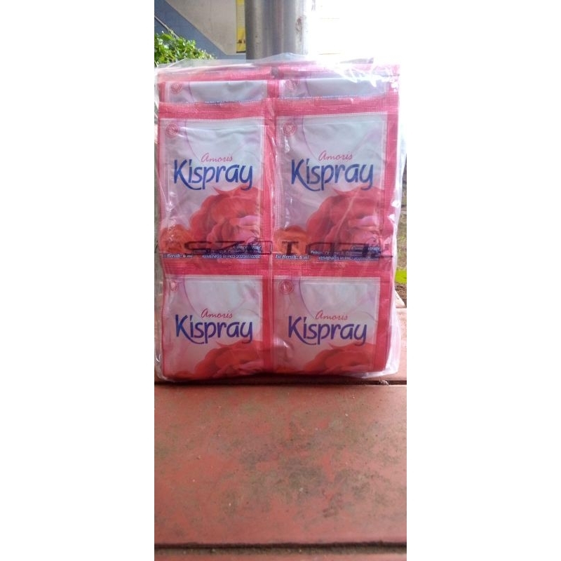 Jual KISPRAY BIBIT AMORIS|KISPRAY SACHET MERAH 1 BAL 12 LUSIN | Shopee ...
