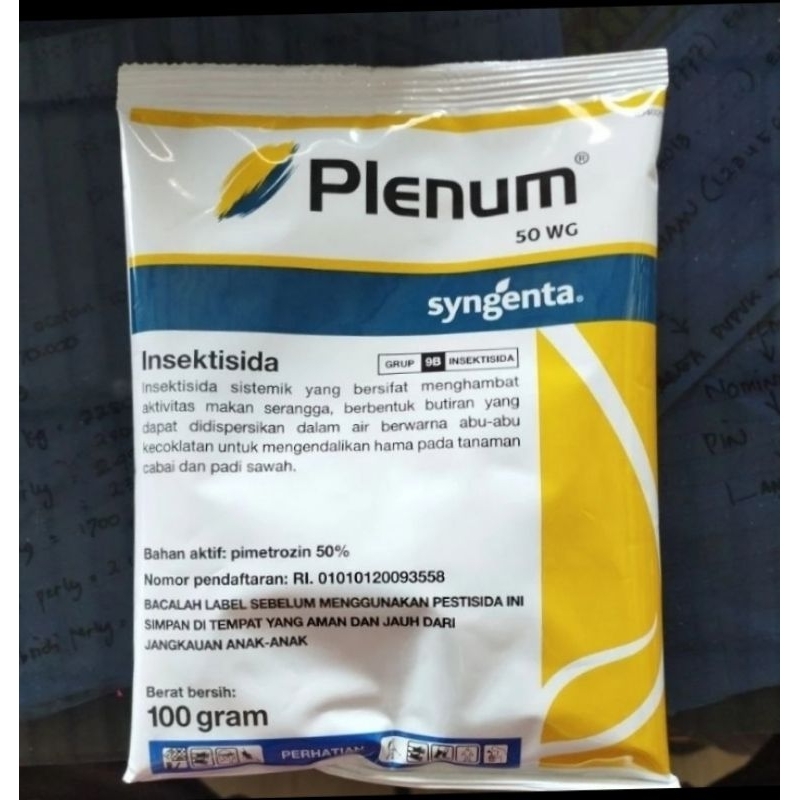 Jual Insektisida PLENUM 50 WG - 100 gram | Shopee Indonesia