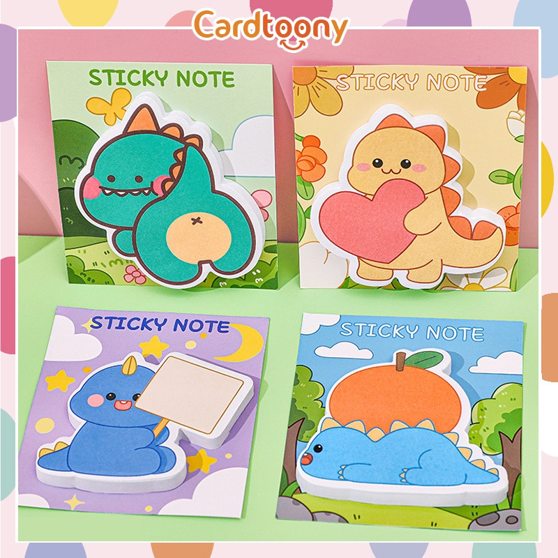 Jual Sticky Note / Memo Stick / Notes Kertas Tempel Dinosaurus Dino ...