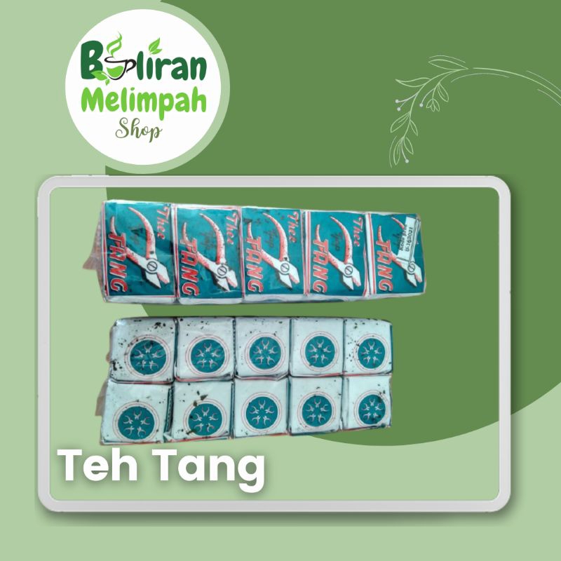 Jual Teh Tang Kecil 40 gram per pak isi 10 bungkus, Teh Tang Biru ...