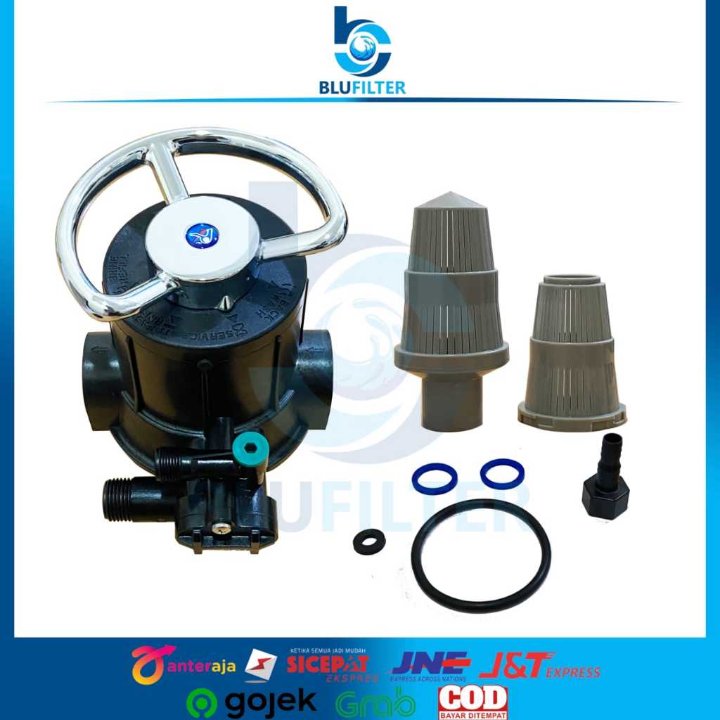 Jual KEPALA HEAD TABUNG FILTER FRP 1054 1354 MANUAL SOFTENER 2,5 ...