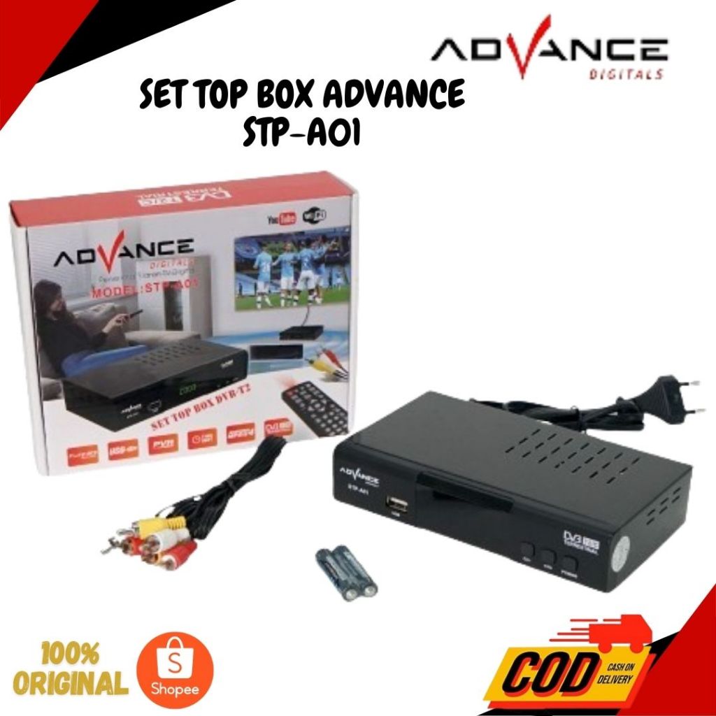 Jual SET TOP BOX ADVANCE STP-A02 SET TOP BOX TV TABUNG STB TV SET TOP BOX WIFI | Shopee Indonesia