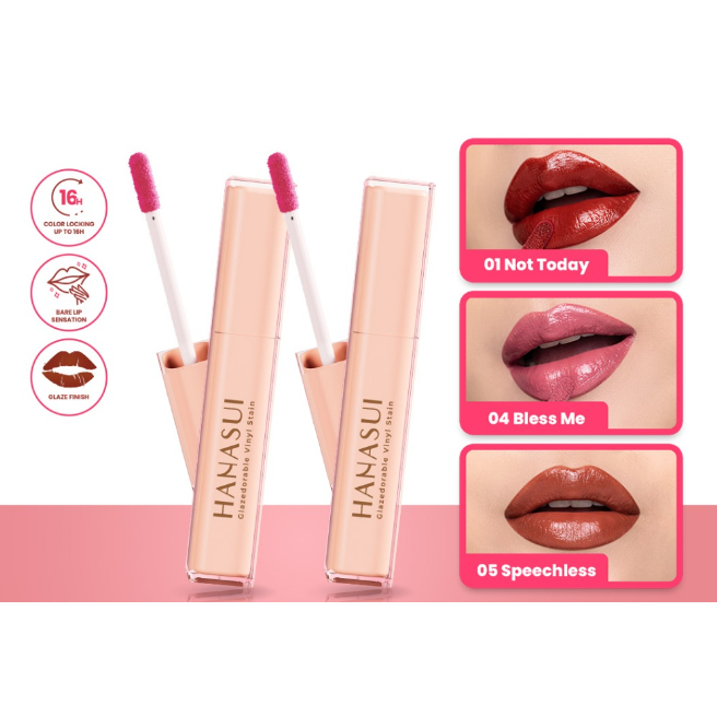 Jual Hanasui Glazedorable Vinyl Stain | Shopee Indonesia