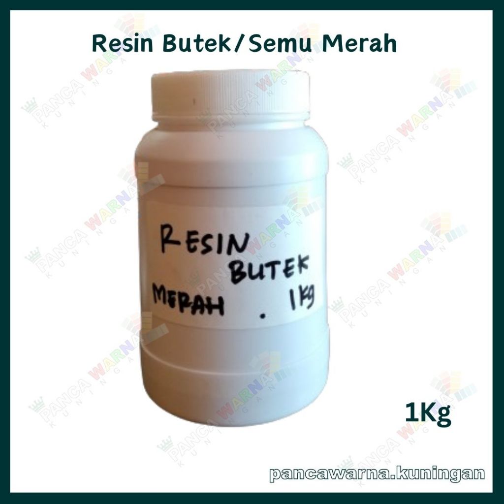 Jual RESIN BUTEK - SEMU MERAH / 1KG (Bisa Di Ecer) | Shopee Indonesia