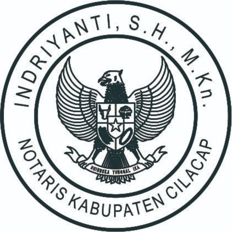 Jual Stiker Segel Akta Notaris PPAT MURAH Free Desain | Shopee Indonesia
