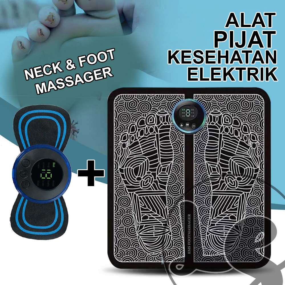 Jual Alat Pijat Punggung & Kaki EMS Alat Pijat Leher Elektrik Alat ...