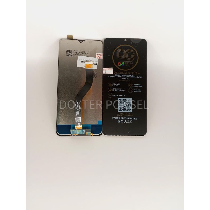 Jual LCD+TOUCHSCREEN SAM A20S/A207/A207F BLACK OG SUPER | Shopee Indonesia