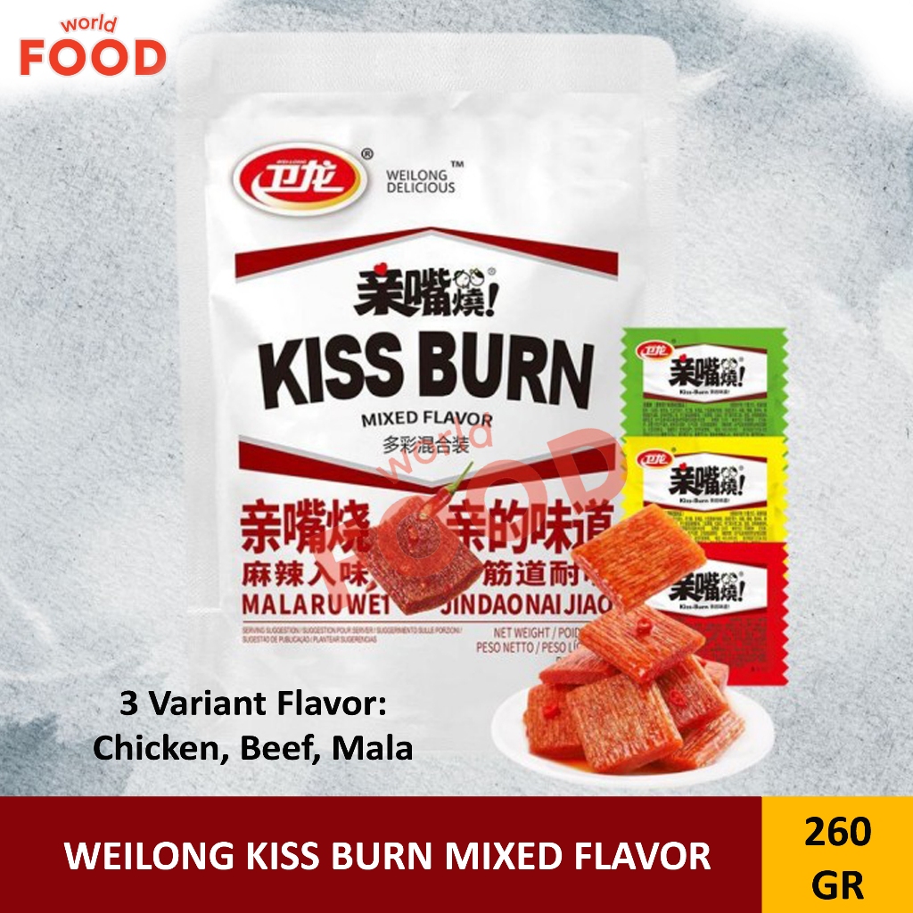 Jual WEILONG KISS BURN MIXED FLAVOR 260GR | Shopee Indonesia
