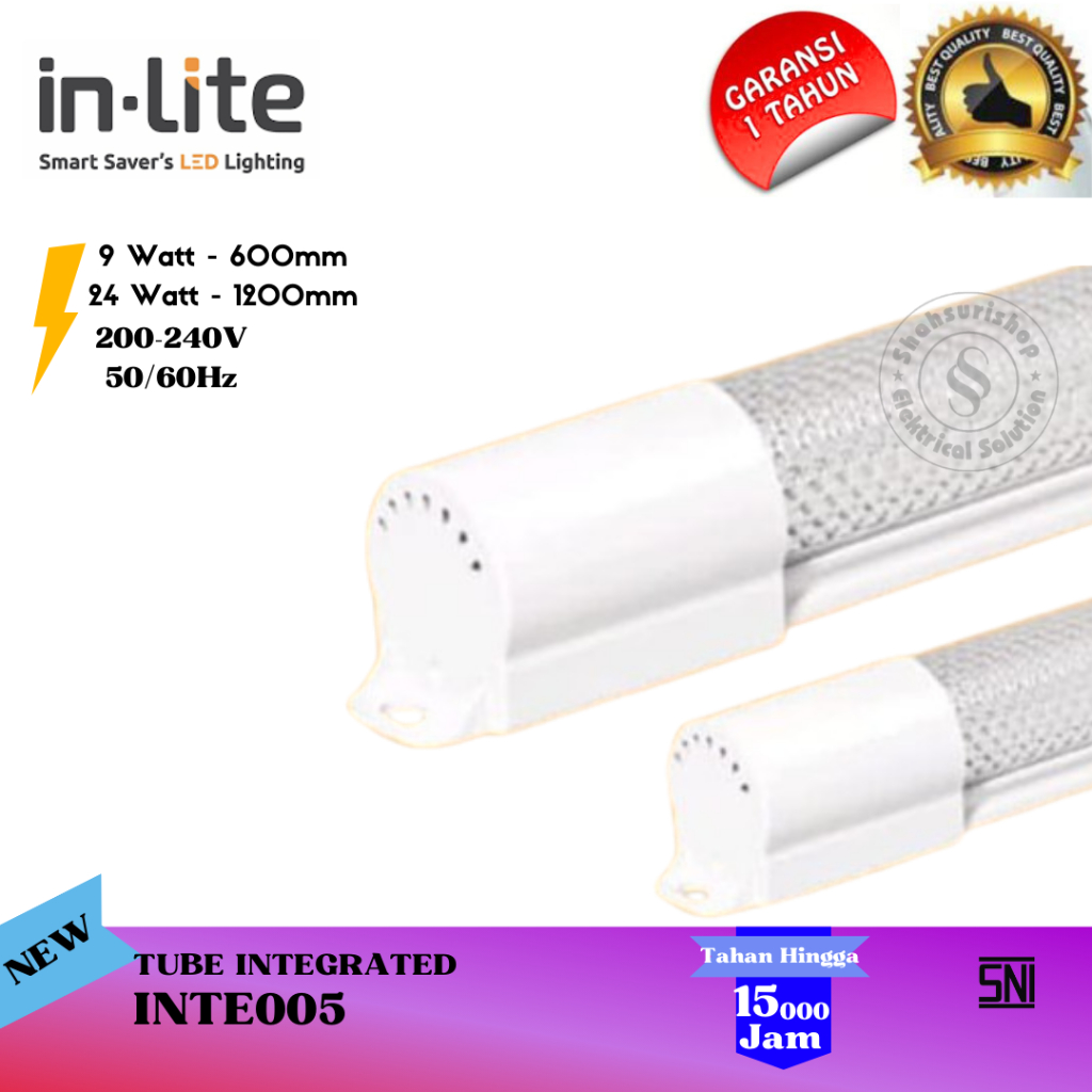 Jual IN-LITE INTE005 Lampu 9 WATT & 24 WATT TUBE INTEGRATED | Shopee ...