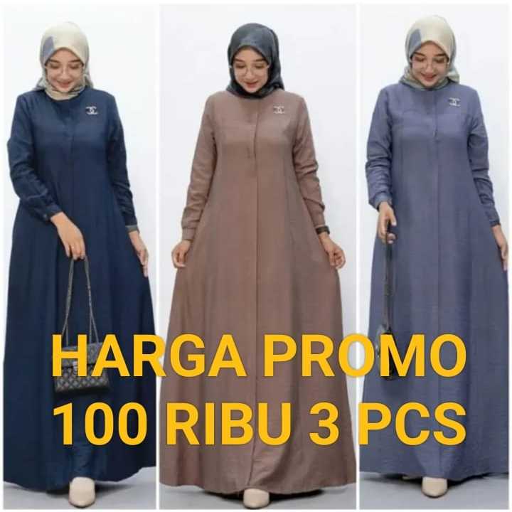 Jual PROMO PAKET MURAH 100 RIBU DAPAT 3 PCS BAJU GAMIS MARYAM TERLARIS ...