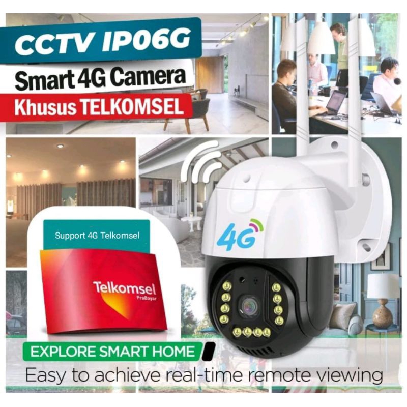 Jual CCTV 4g simcard V380 waterproof Support All operator, Tahan Hujan ...