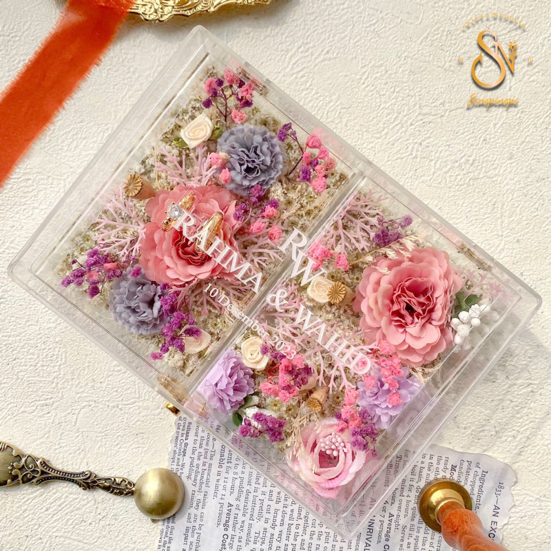 Jual RING BOX VARRO | KOTAK CINCIN AKRILIK BOX | LAMARAN NIKAH WEDDING ...