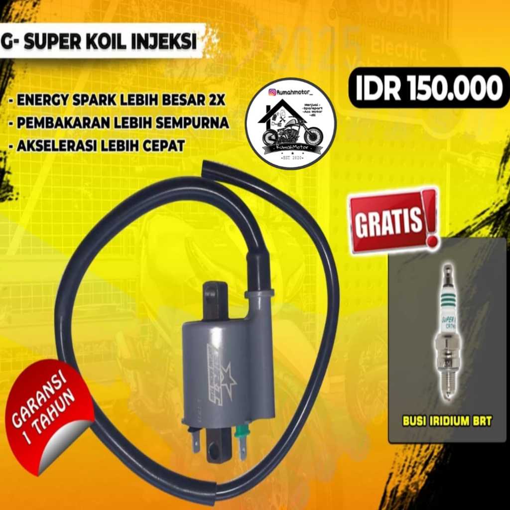 Jual KOIL BRT INJEKSI & KARBU UNIVERSAL GCOIL G COIL SUPER INJECTION ...
