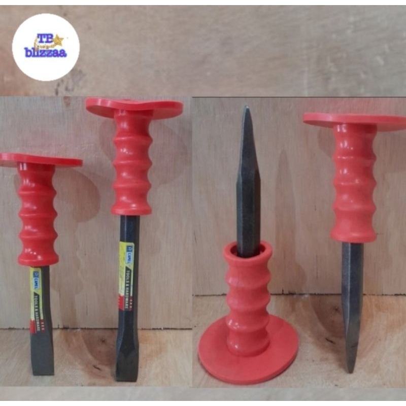 Jual Pahat Beton Topi Karet Pahat 8" Pahat 10" Pahat Lancip 8" Pahat ...