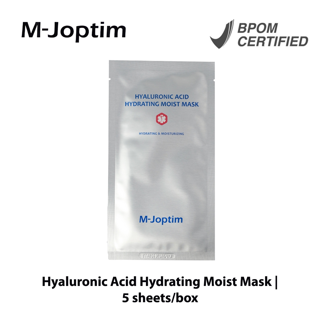 Jual M-Joptim Hyaluronic Acid Hydrating Moist Mask | Shopee Indonesia