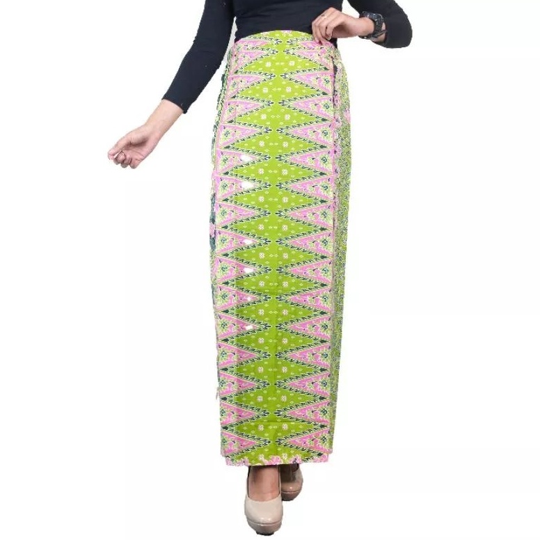 Jual MODEL WK834 ROK TUMPAL DEWASA MOTIF PUCUK REBUNG - ROK TUMPAL ...