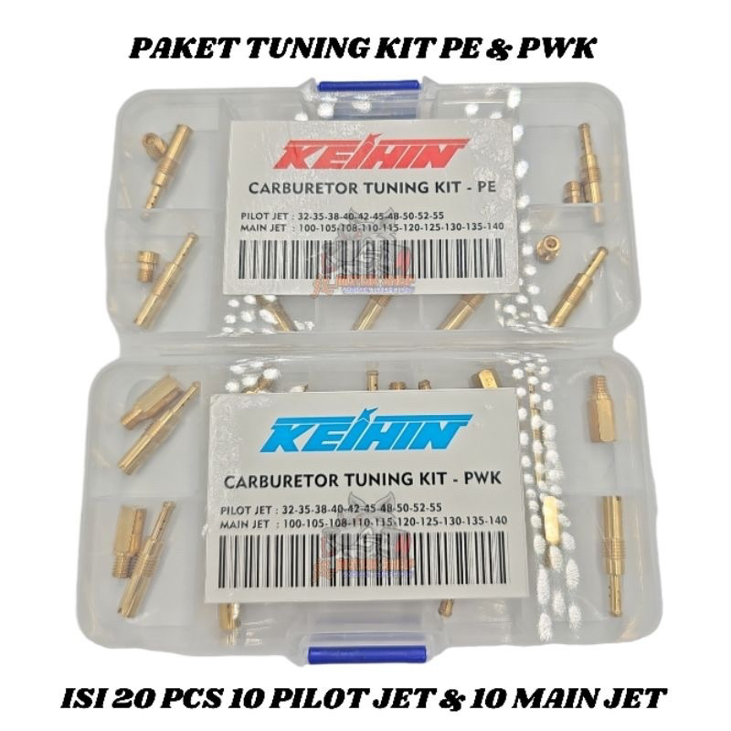 Jual Spuyer Mainjet Keihin Pilot Jet Main jet PWK PE PWL NINJA Tiger Megapro KLX D-Tracker Isi ...