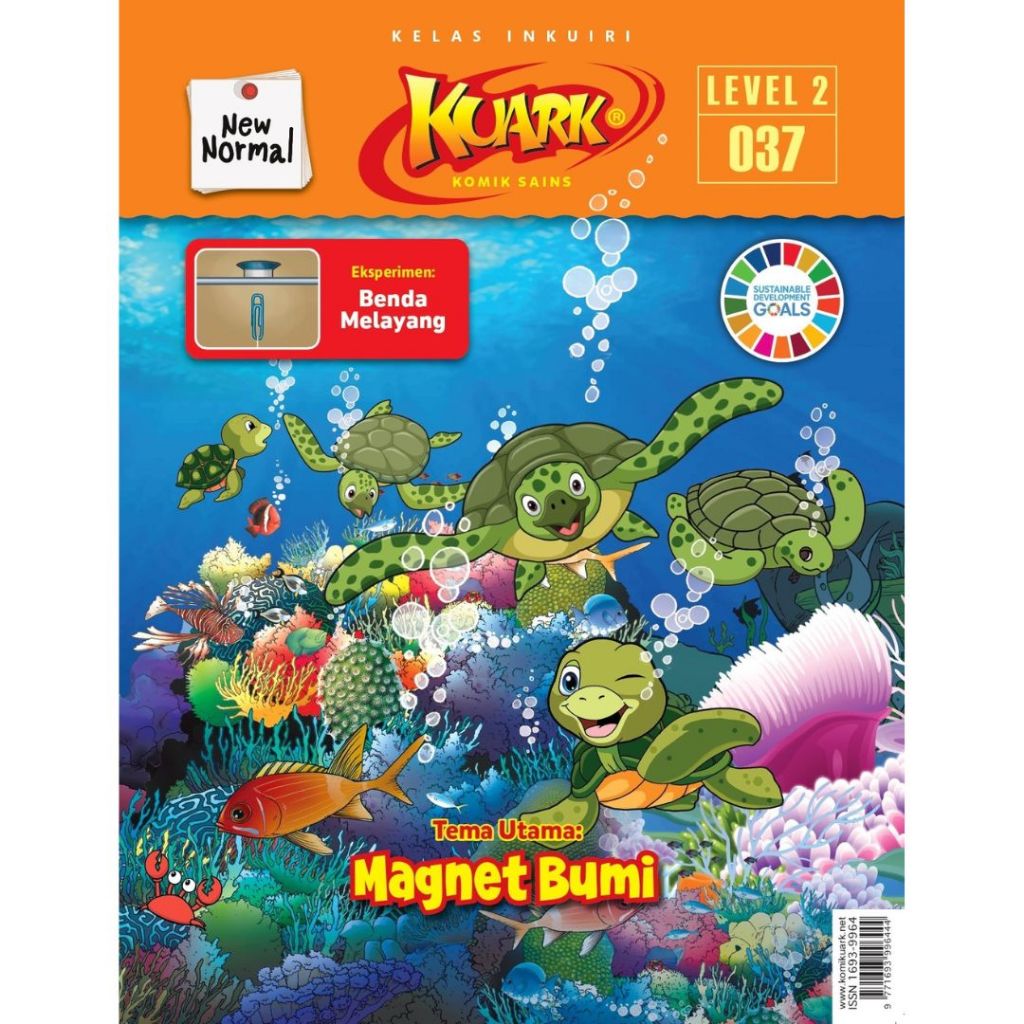 Jual KUARK Komik Sains Level II Nomor 037 New Normal - Materi OSK 2024 | Shopee Indonesia