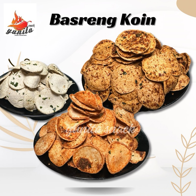 Jual Keripik Basreng daun jeruk | KERIPIK KOIN Basreng 1 kg | Shopee ...