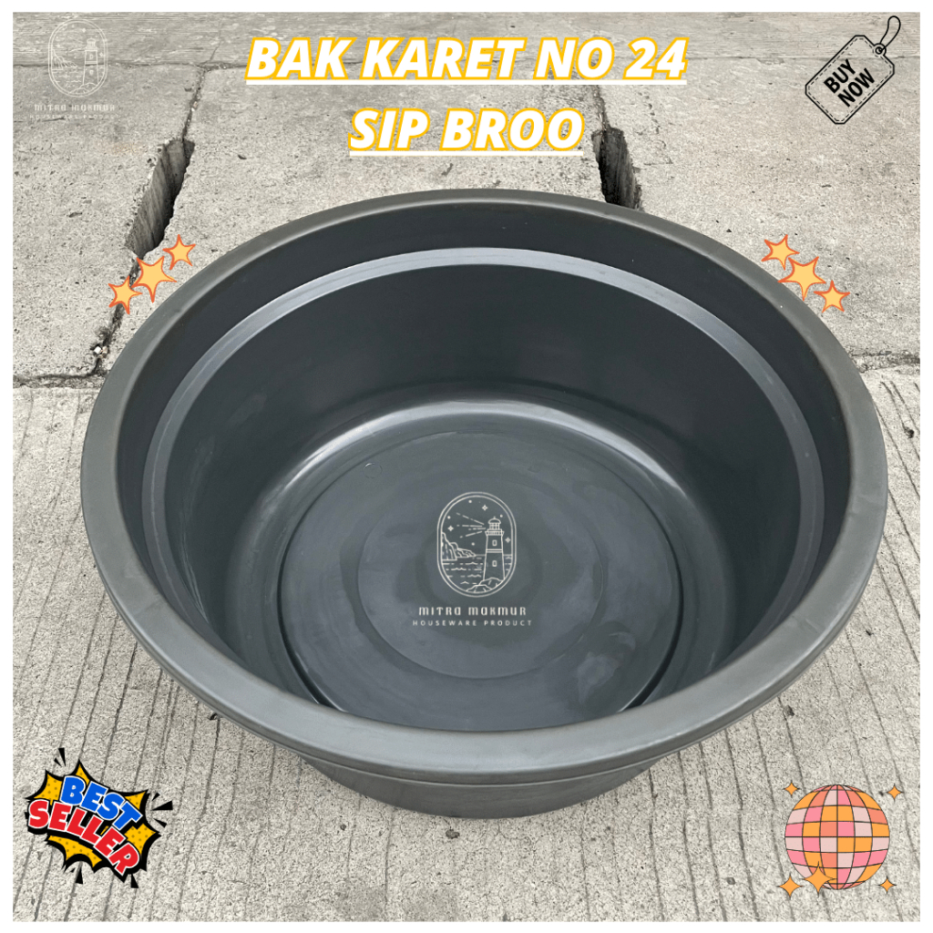 Jual BAK AIR PLASTIK NO 24 HITAM BAK AIR TAHAN BANTING ANTI PECAH SIP ...