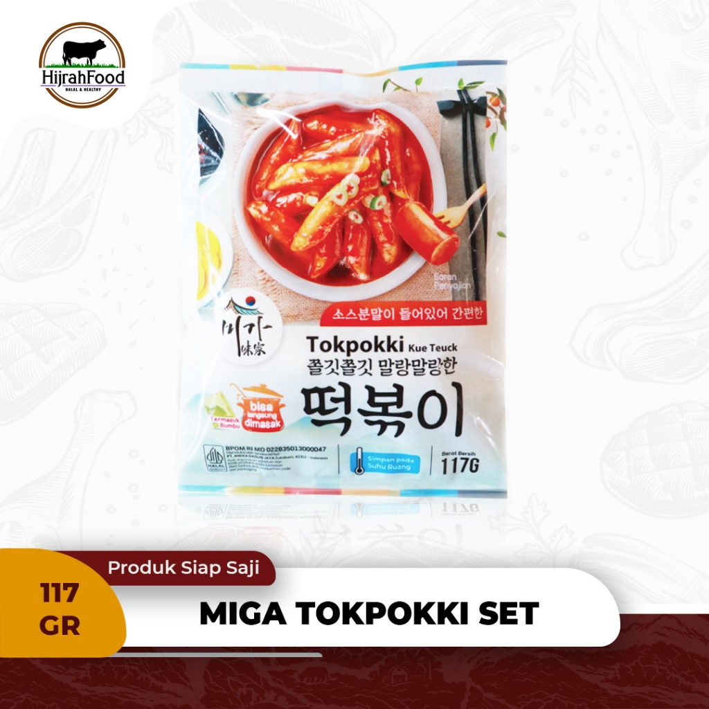 Jual Miga Tokpokki Dry Korean Tteokbokki Kue Teuck Dengan Bumbu Siap ...