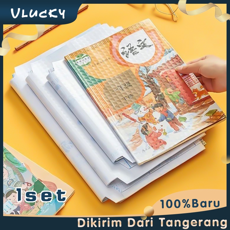 Jual Set Isi 30 Sampul Buku Sticker Besar Tengah Kecil Sampul Buku ...