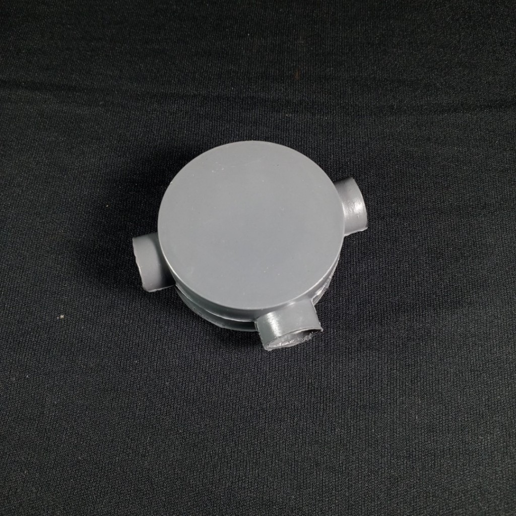 Jual T-Dus Cabang Tiga PVC Pengaman Sambungan Listrik CLIPTON 5/8 Inci ...