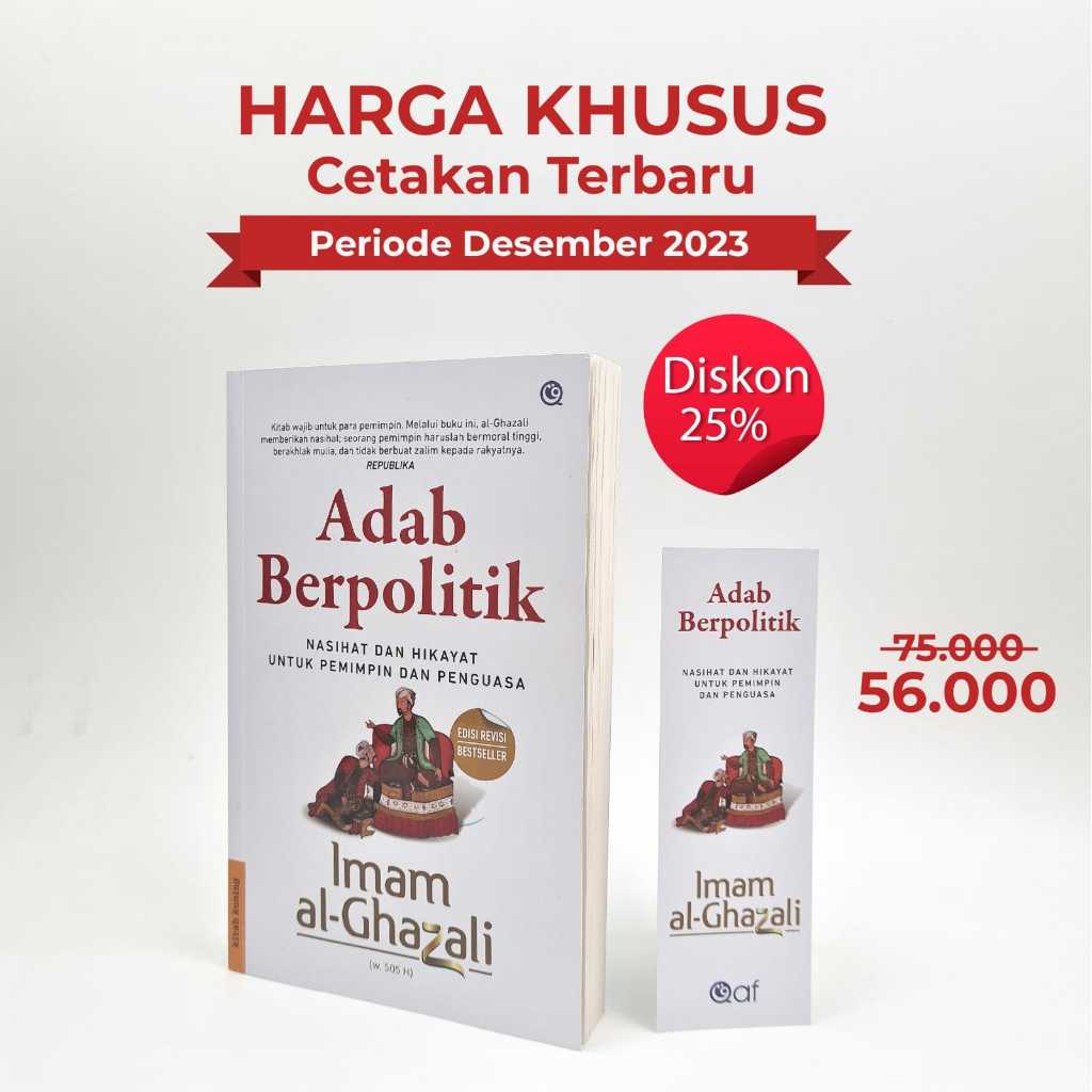 Jual Buku Adab Berpolitik - Qaf Media | Shopee Indonesia