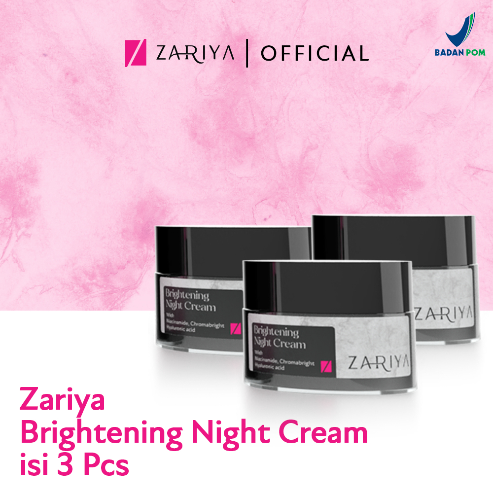 Jual Zariya - Night Cream (3Pcs) | Shopee Indonesia