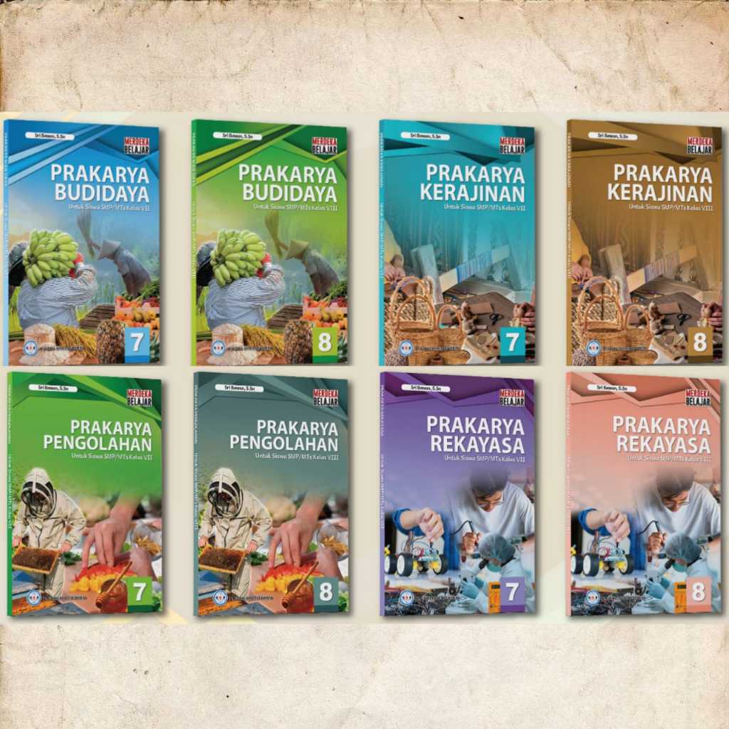 Jual BUKU (gos) PRAKARYA BUDIDAYA, KERAJINAN, PENGOLAHAN & REKAYASA UNTUK KELAS 7 & 8 SMP/MTs ...