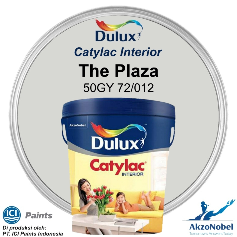Jual CAT DULUX CATYLAC INTERIOR 5 KG - THE PLAZA 50GY 72/012 | Shopee ...