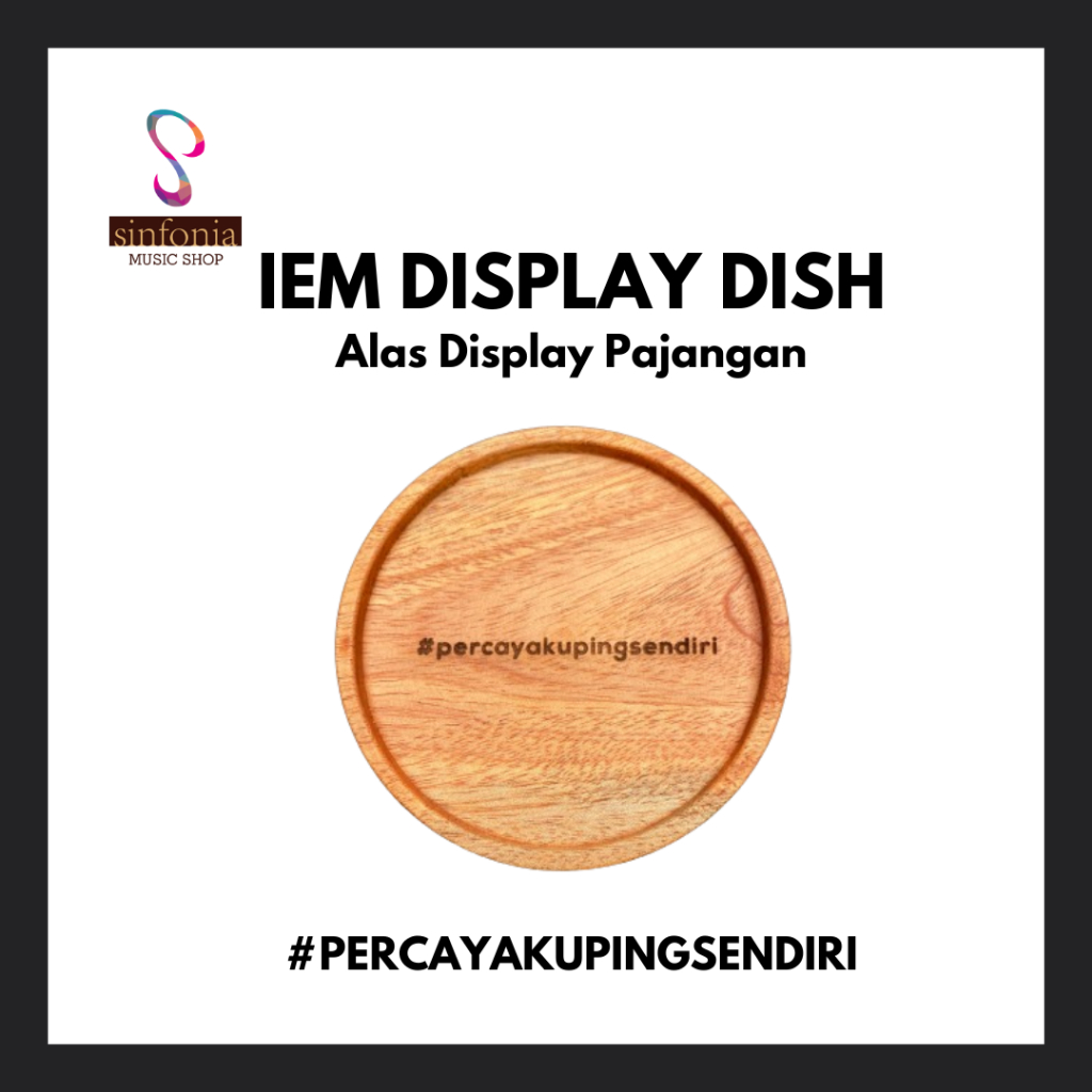 Jual IEM Display Dish Alas Display Pajangan/Stand/Tempat Iem/Case ...