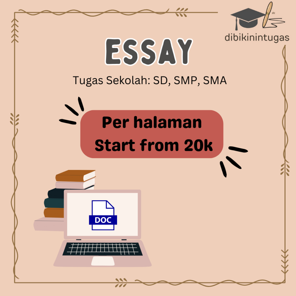 Jual Pembuatan Essay | Menulis Essai | Tugas Sekolah Esai | Word Essay ...