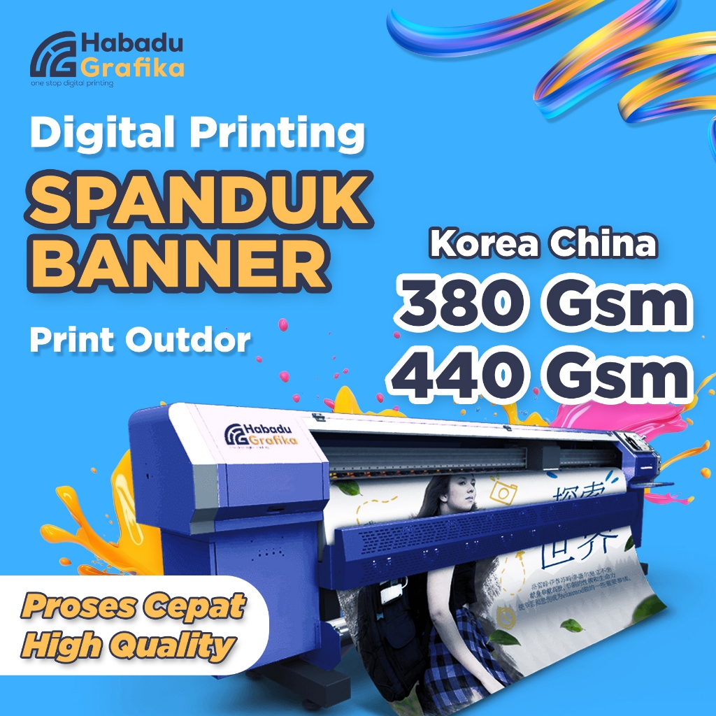 Jual DIGITAL PRINTING FLEXI KOREA CHINA CETAK SPANDUK / BANNER PARTAI ...