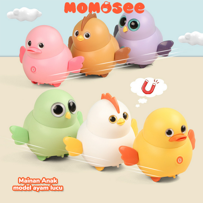 Jual Momosee Mainan Anak Duck Swing Squad Mainan Edukasi Bayi Ayam ...