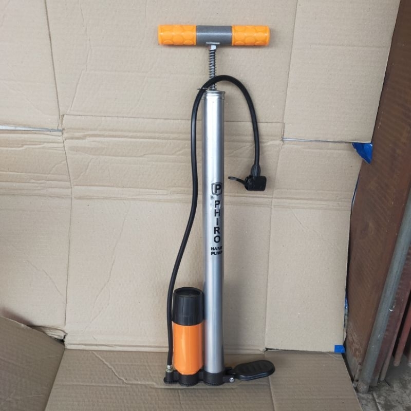 Jual pompa ban sepeda, motor pompa tabung meteran bahan besi merk phiro ...