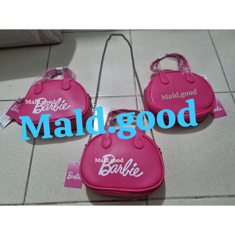 Jual tas barbie // slingbag barbie // tas barbie miniso // miniso x ...