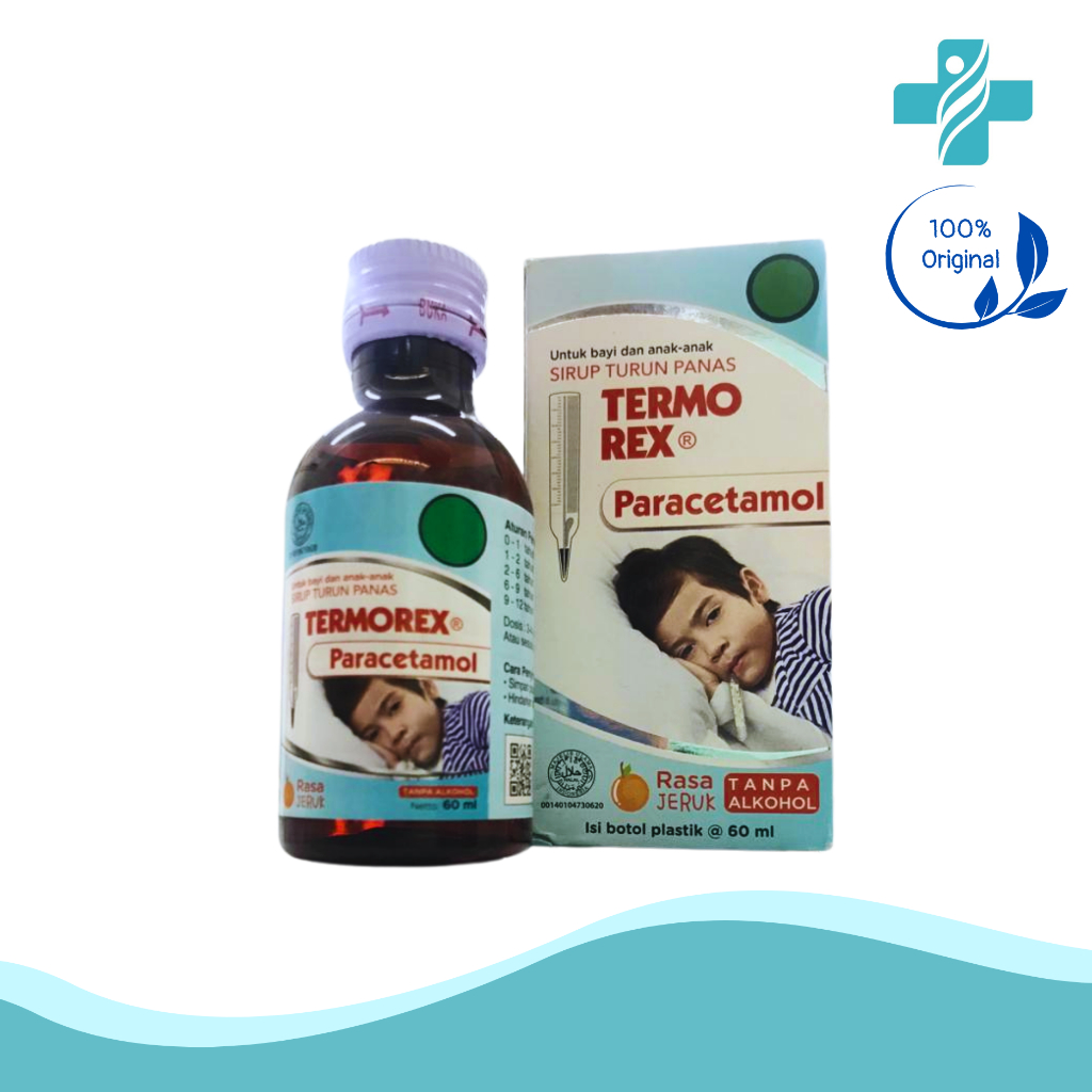 Jual Termorex Sirup Rasa jeruk 60 ml | Shopee Indonesia