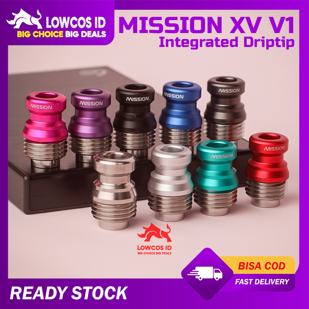 Jual Mission XV Cosmos Style Drip Tip Set untuk Sxk BB / Billet Box Mod Atomizer Mouthpiece ...