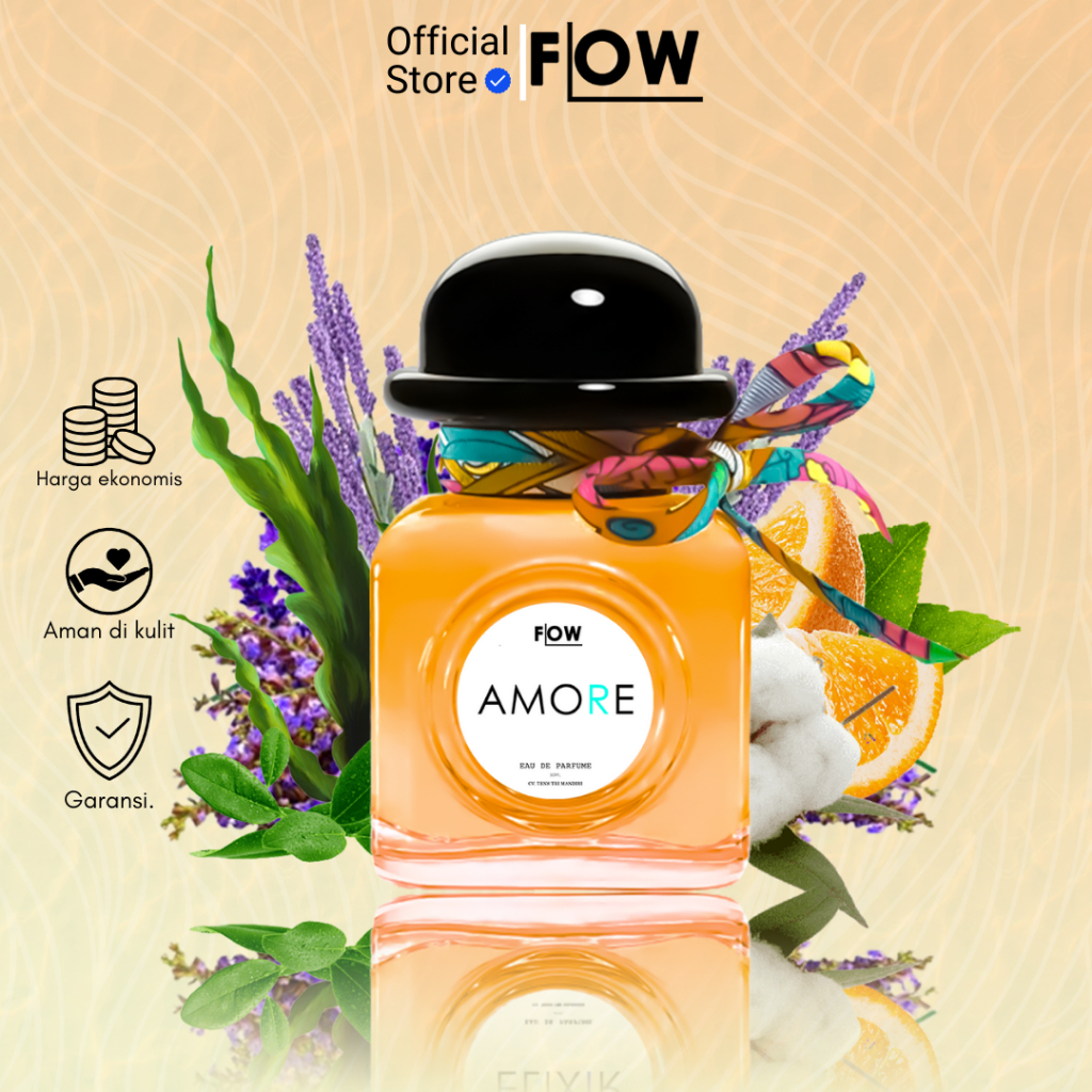 Jual Flow Eau De Parfum - with vanilla cake aroma 30ml | Shopee Indonesia