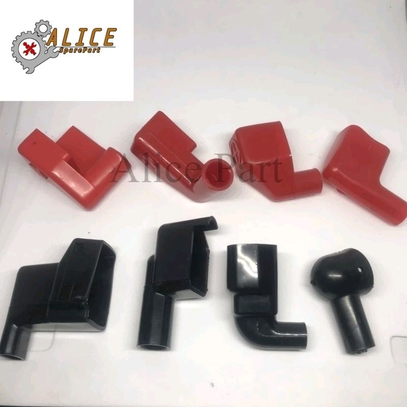 Jual KARET SKUN KABEL AKI MOTOR MOBIL SETRUM MASA ( - ) ( + ) | Shopee ...