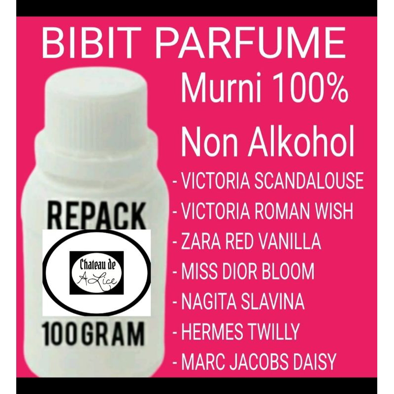 Jual BIBIT PARFUM 100 ML / BISA UNTUK ROLL ON ATAU UNTUK SPRAY TANPA ...
